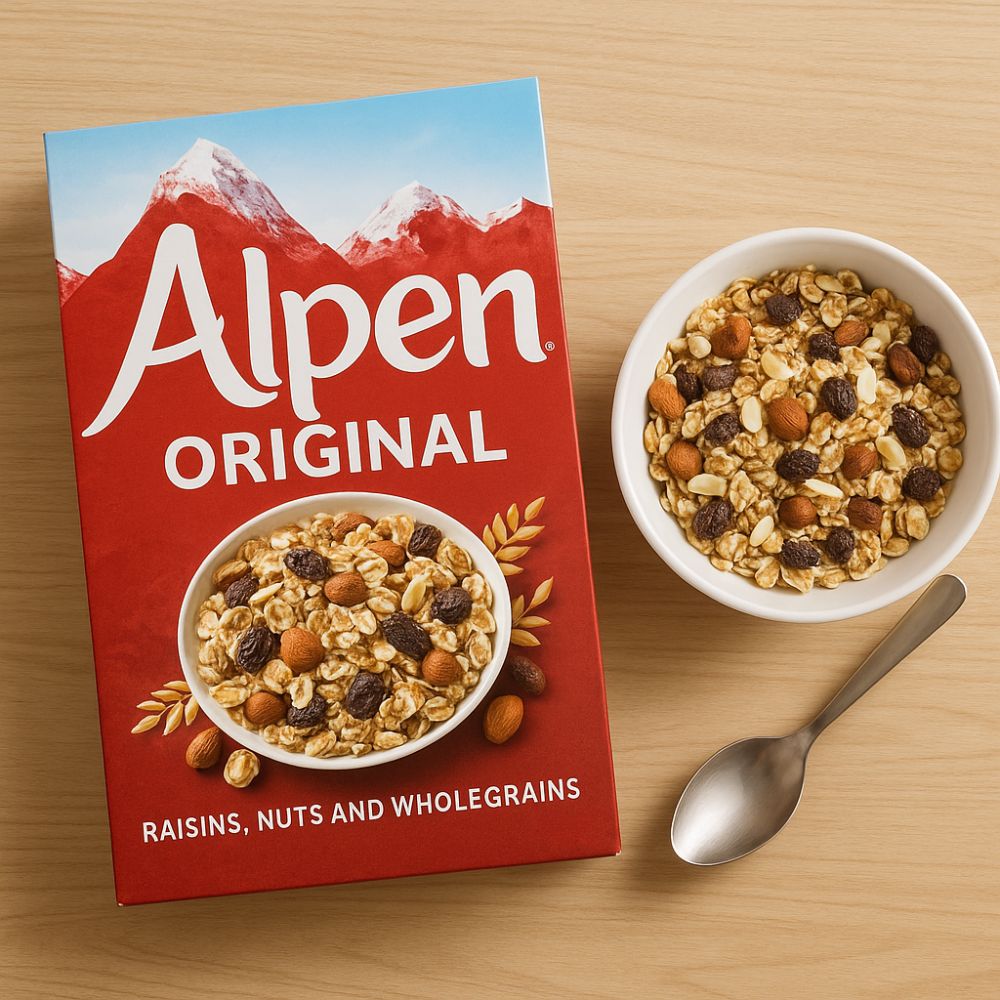 Alpen Original Muesli 550g - UK Breakfast Cereal - Australia – British ...