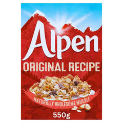 Alpen Original Muesli 550g - UK Breakfast Cereal - Australia – British ...
